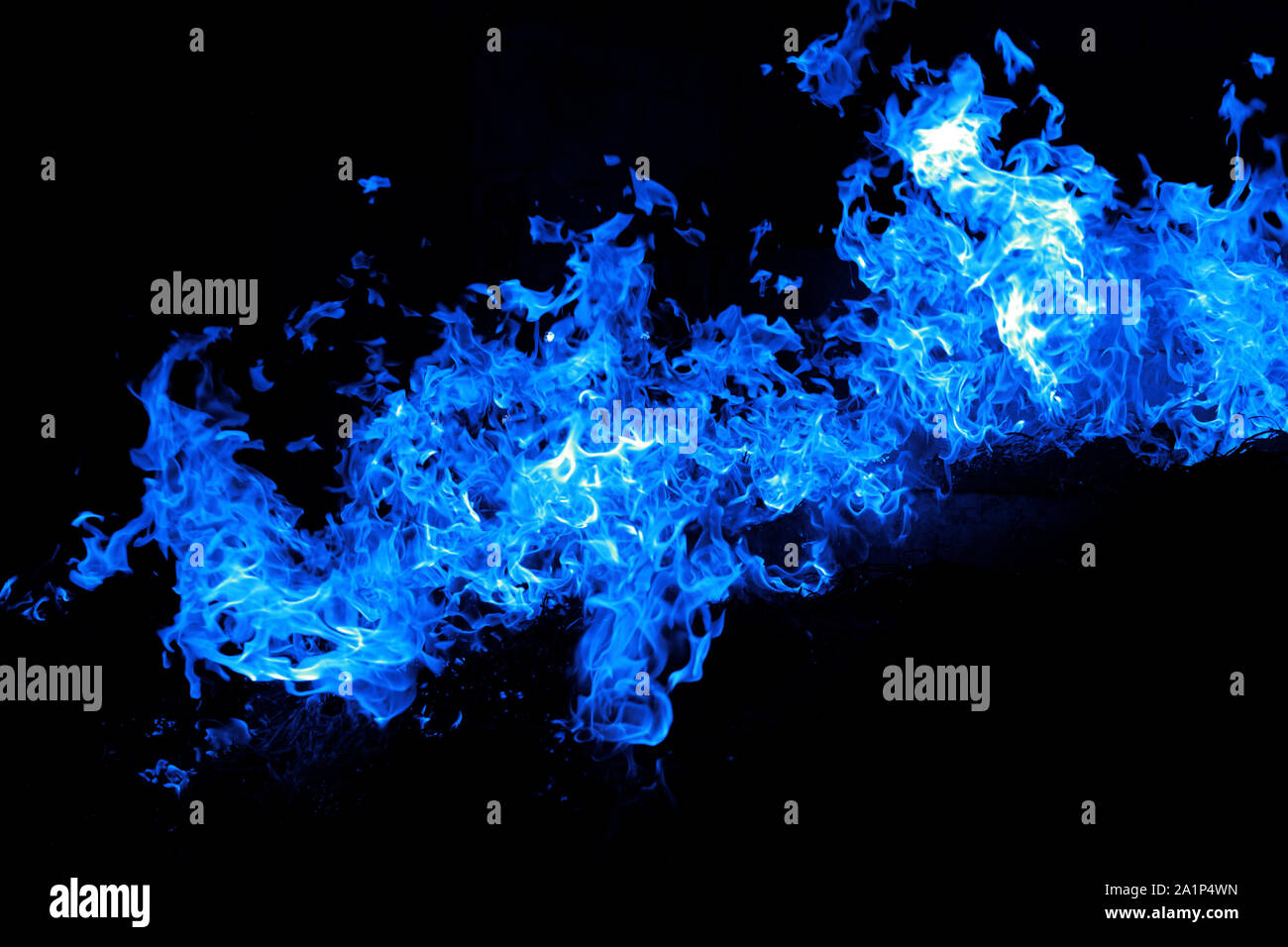 Fire and blue hi-res stock photography and images - Alamy