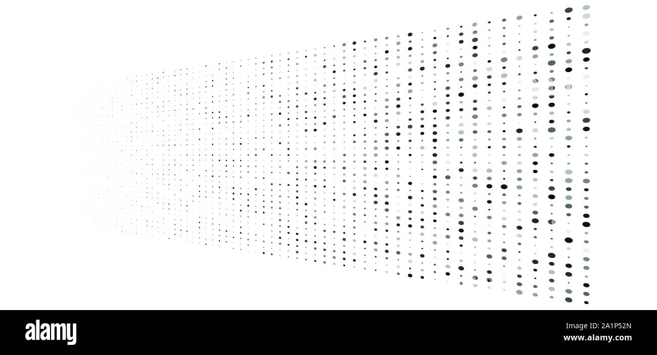 Random greyscale, grey dots, half-tone element. speckle, stipple ...