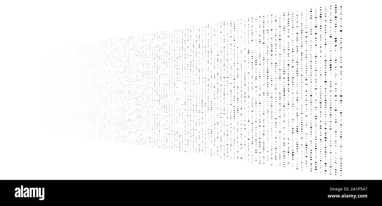 Random greyscale, grey dots, half-tone element. speckle, stipple ...