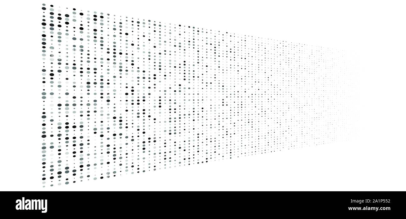 Random greyscale, grey dots, half-tone element. speckle, stipple ...