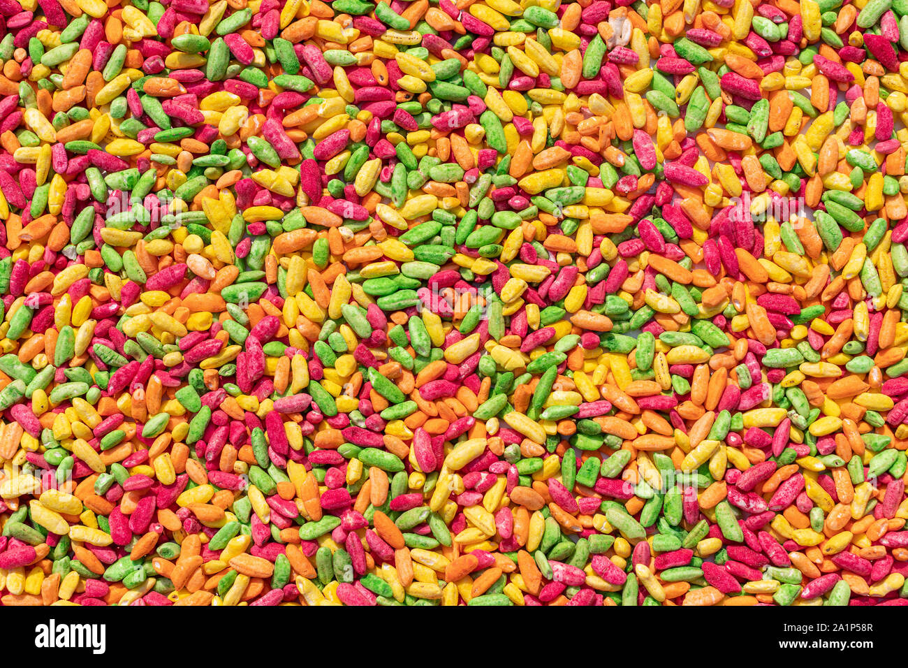 Multi colored rice hi-res stock photography and images - Alamy