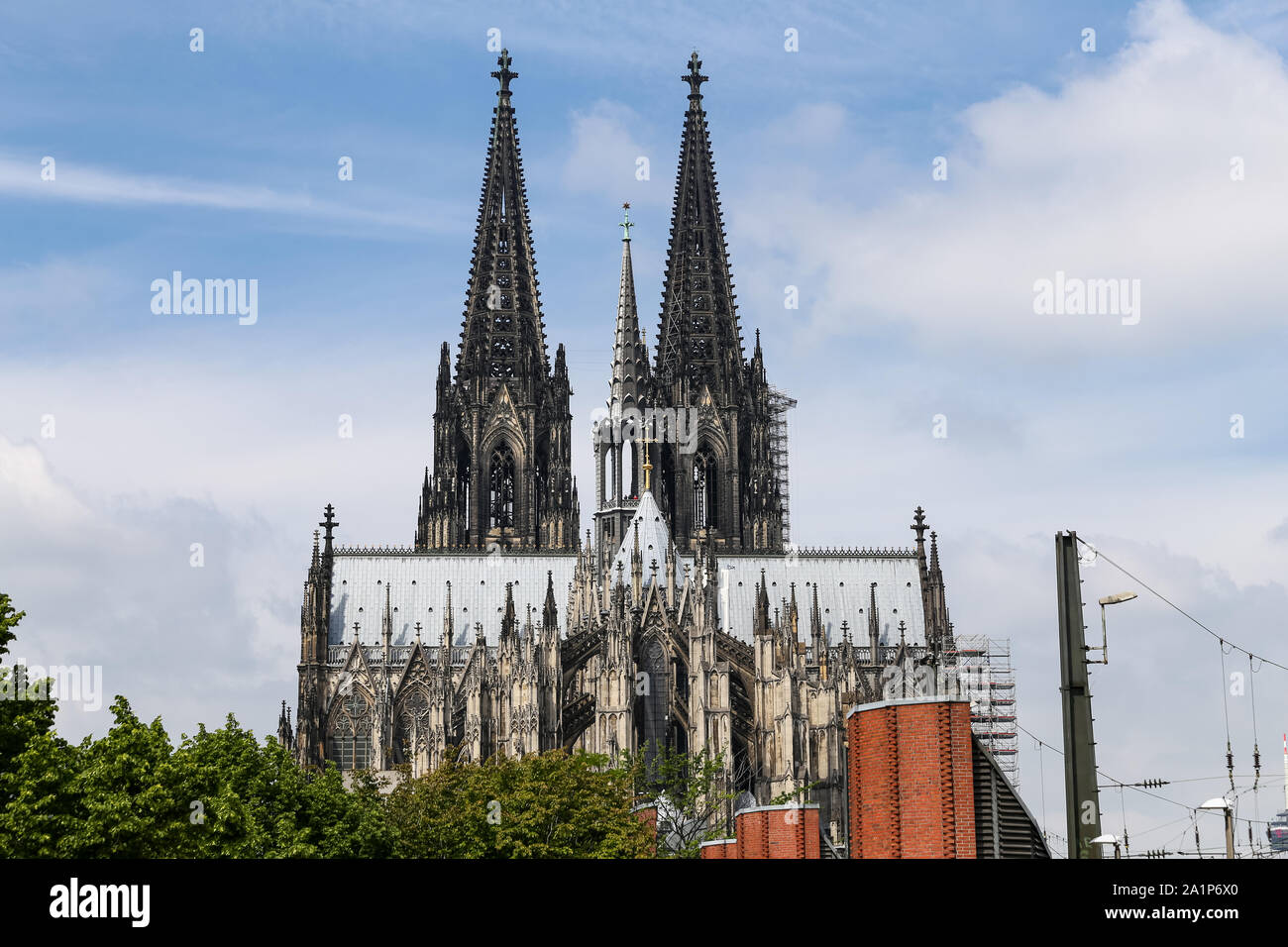 Facade of Cologne Cathedral in Cologne City, Germany Stock Photo - Alamy