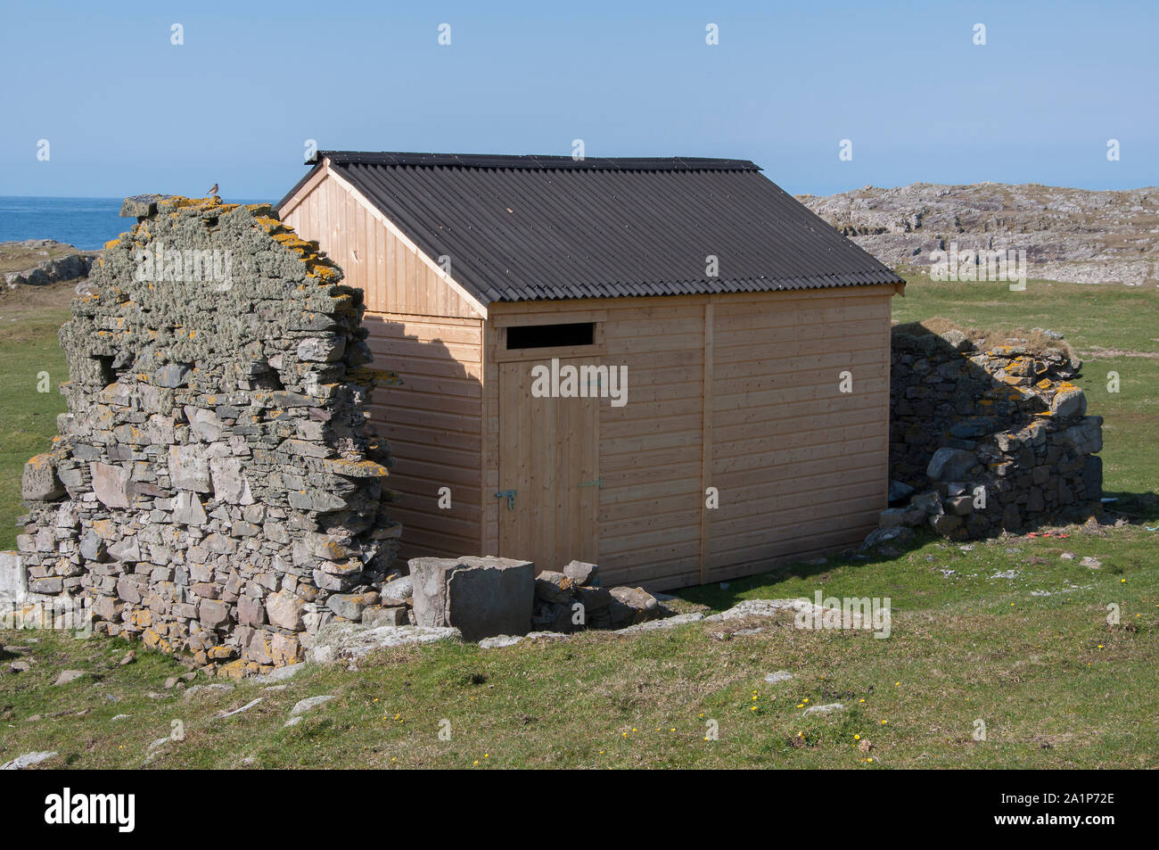 Purpose built Chough House, Machir, Islay, Inner Hebrides, Scotland ...