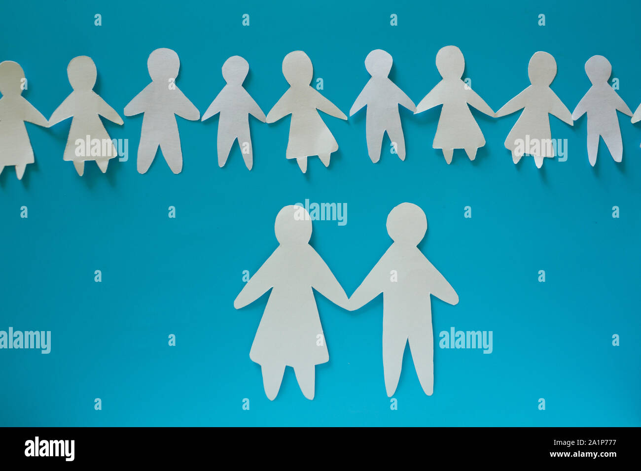 Adopt a child concept image. Family with adopted child Stock Photo - Alamy