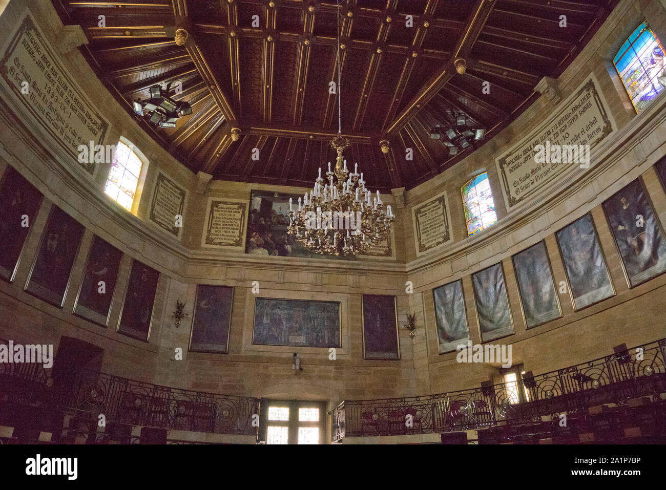 Meeting House of the General Assembly in Guernica (Gernika),Basque ...