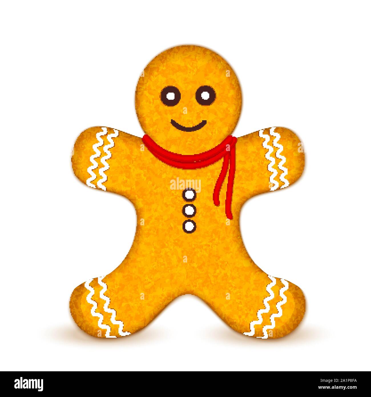 Gingerbread man vector Stock Vector Image & Art - Alamy