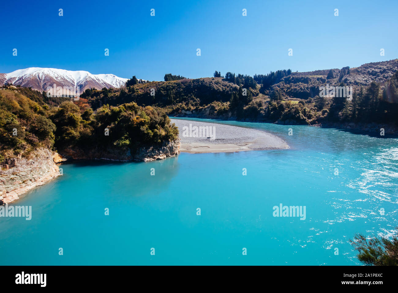 Rakaia gorge bridge rakaia gorge bridge hi-res stock photography and ...