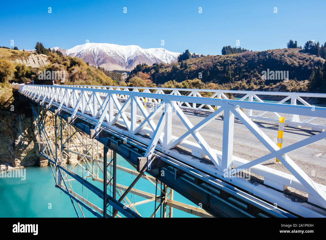 Rakaia gorge bridge rakaia gorge bridge hi-res stock photography and ...