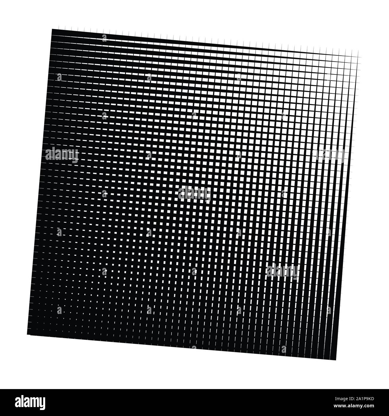 Grid, mesh element. cellular, reticular grate, lattice. array of bisect ...