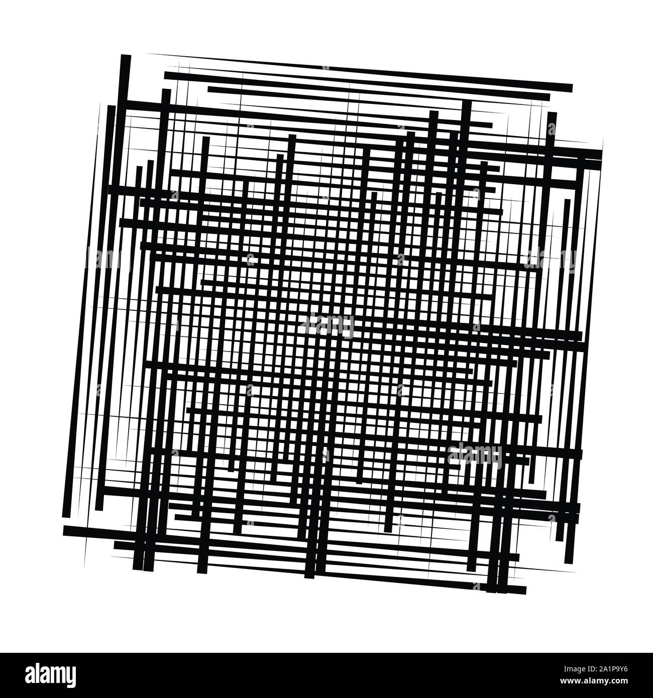 Random Lines Grid Mesh Dynamic Irregular Overlap Intersect Lines