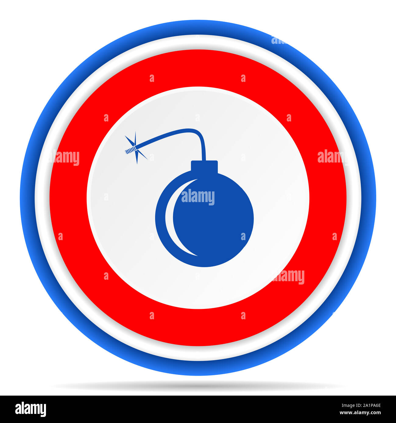 Explosion pictogram Cut Out Stock Images & Pictures - Alamy