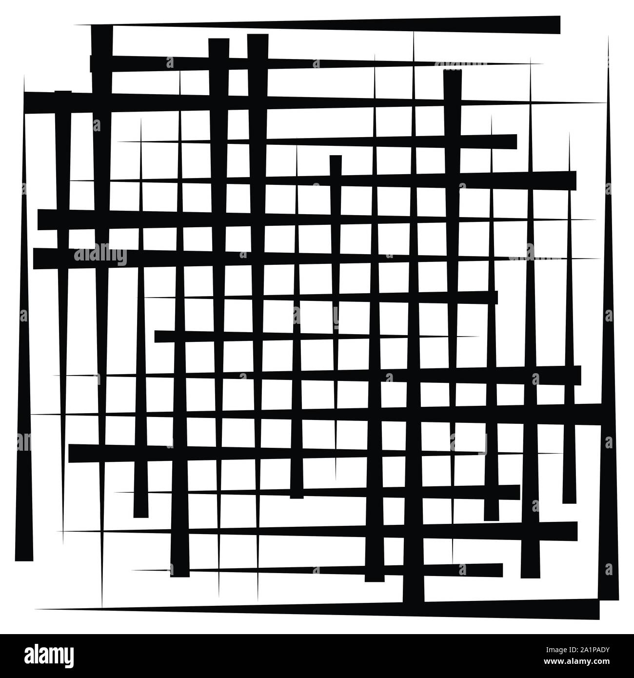 Random lines grid, mesh. Dynamic, irregular overlap, intersect lines ...