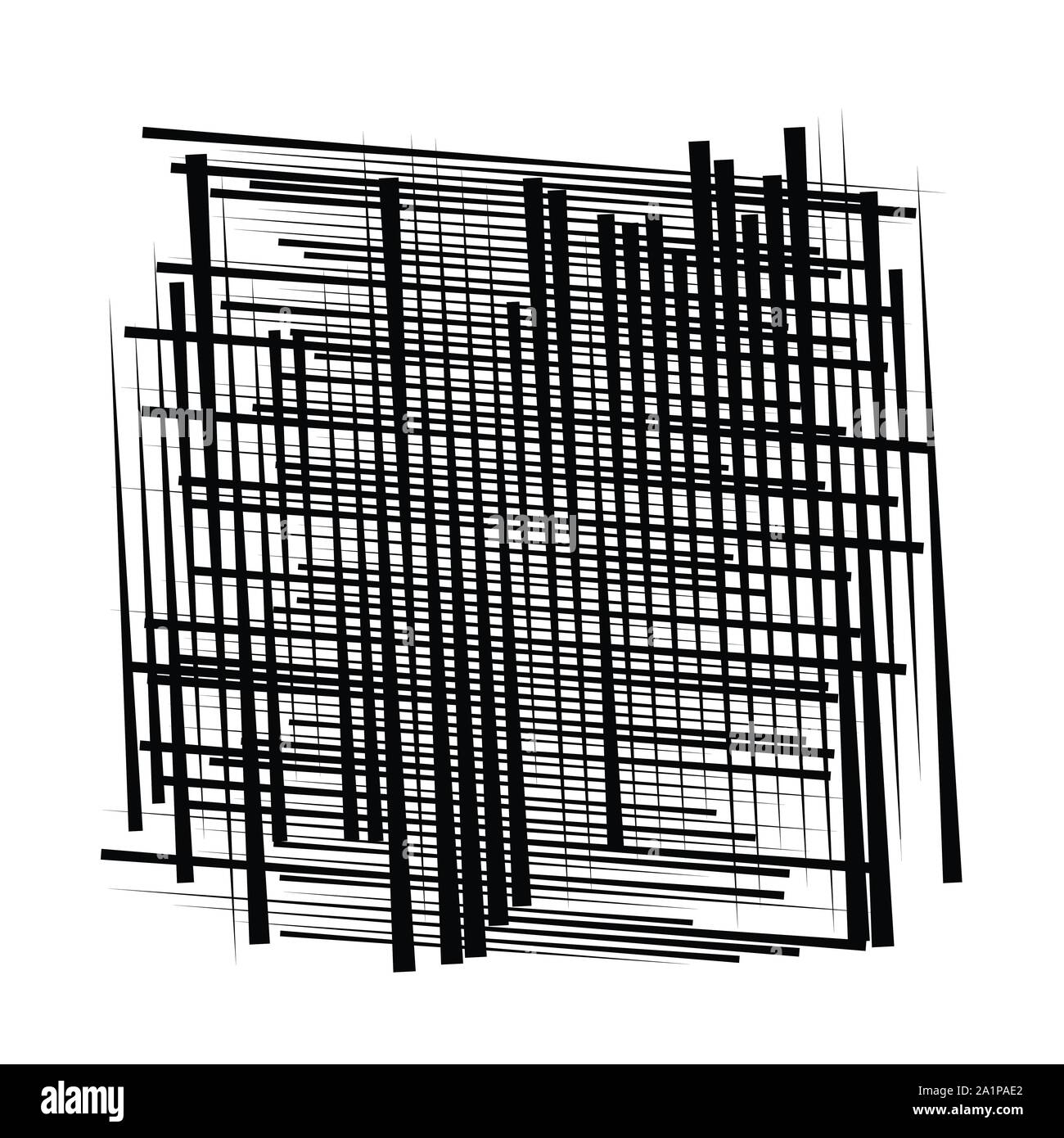 Random lines grid, mesh. Dynamic, irregular overlap, intersect lines ...