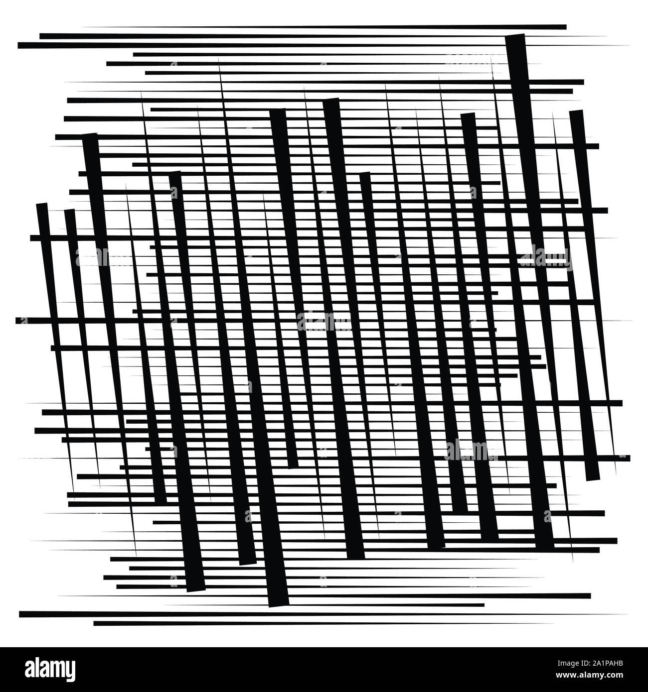Random Lines Grid Mesh Dynamic Irregular Overlap Intersect Lines