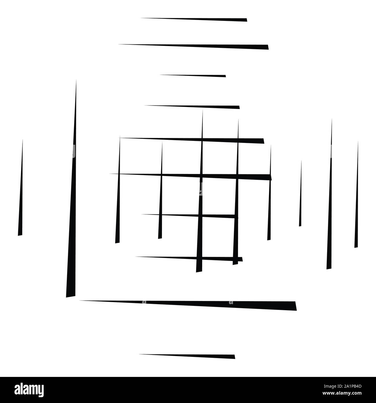 Random lines grid, mesh. Dynamic, irregular overlap, intersect lines ...