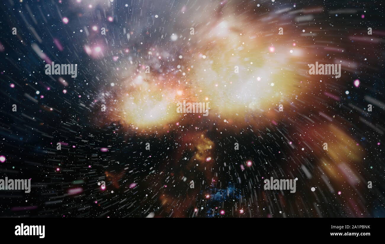 Beautiful nebula stars elements hi-res stock photography and images - Alamy