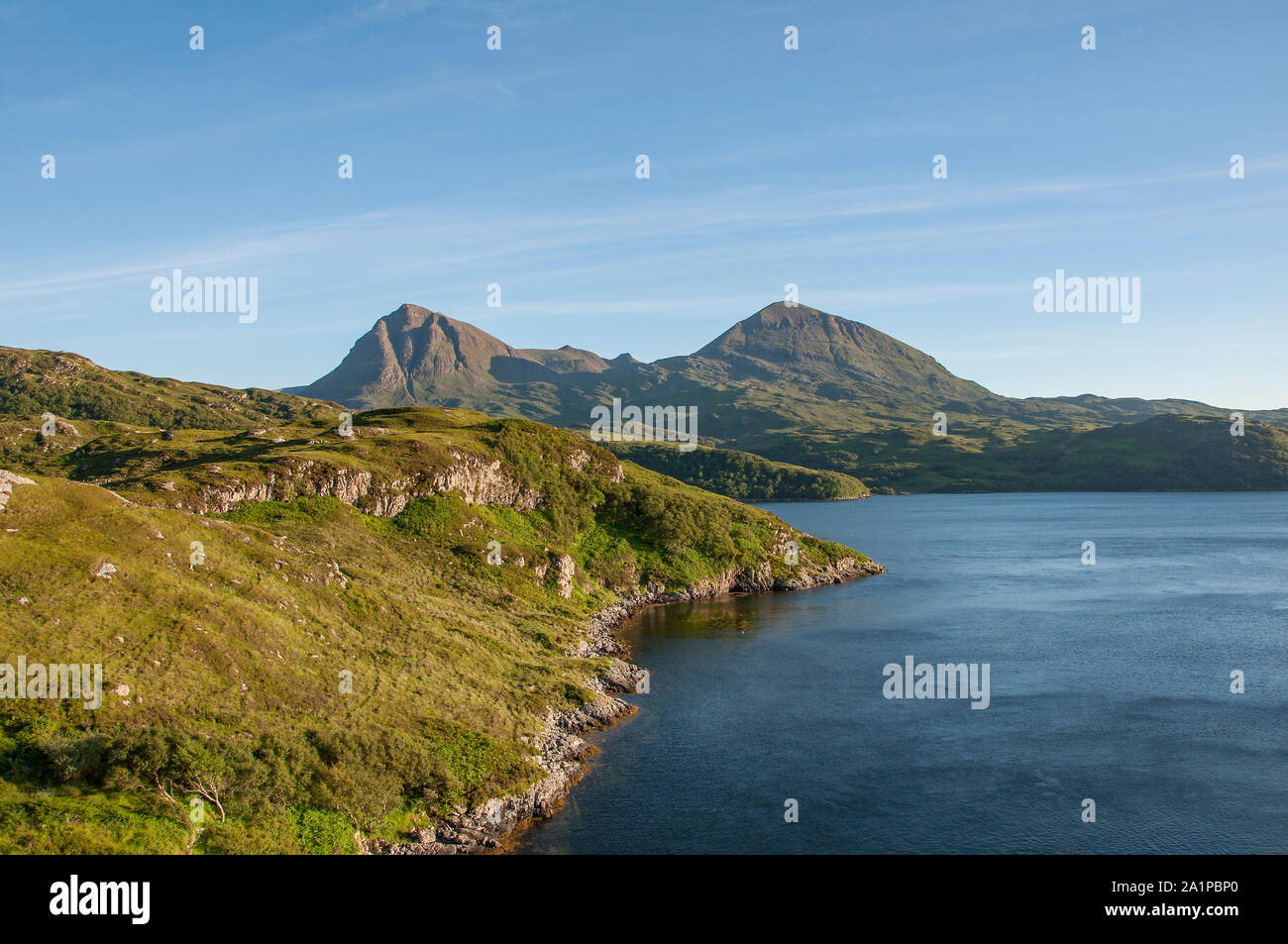 Views from The Quinag, Loch Assynt, Assynt, NW Scotland Stock Photo - Alamy
