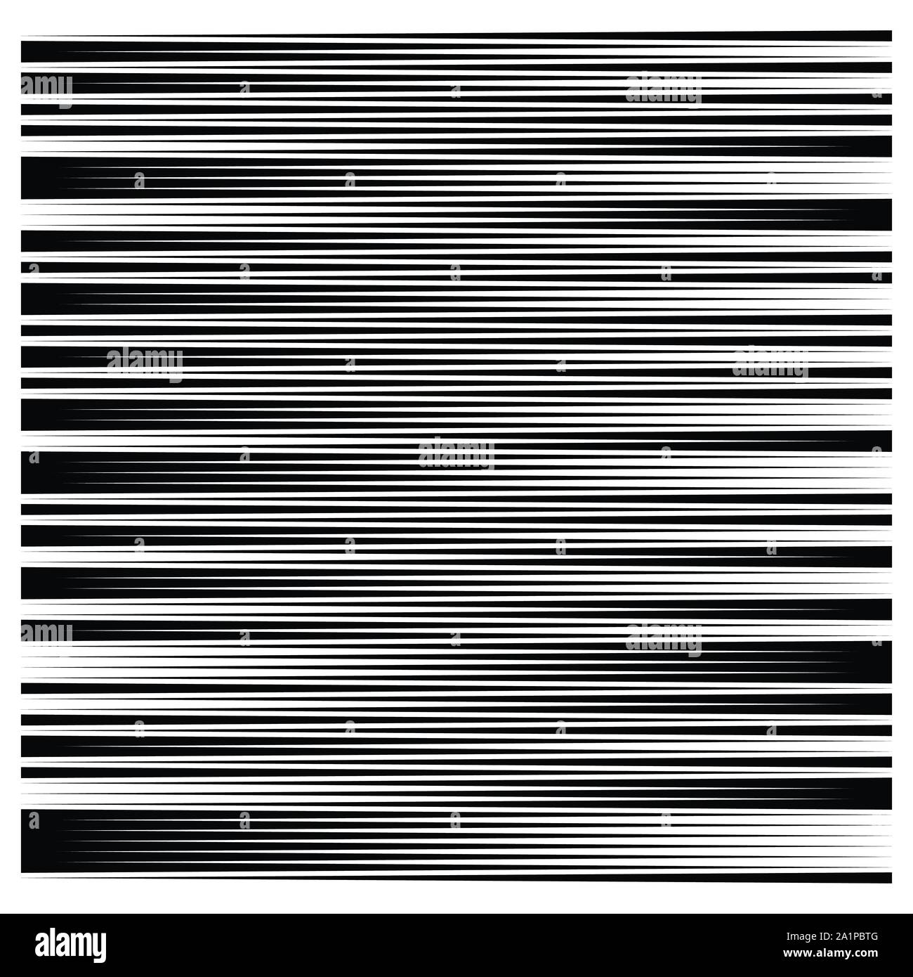 Random lines element. Random horizontal lines. Irregular straight ...