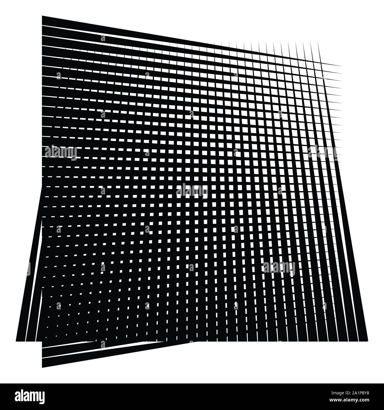 Grid, mesh element. cellular, reticular grate, lattice. array of bisect ...