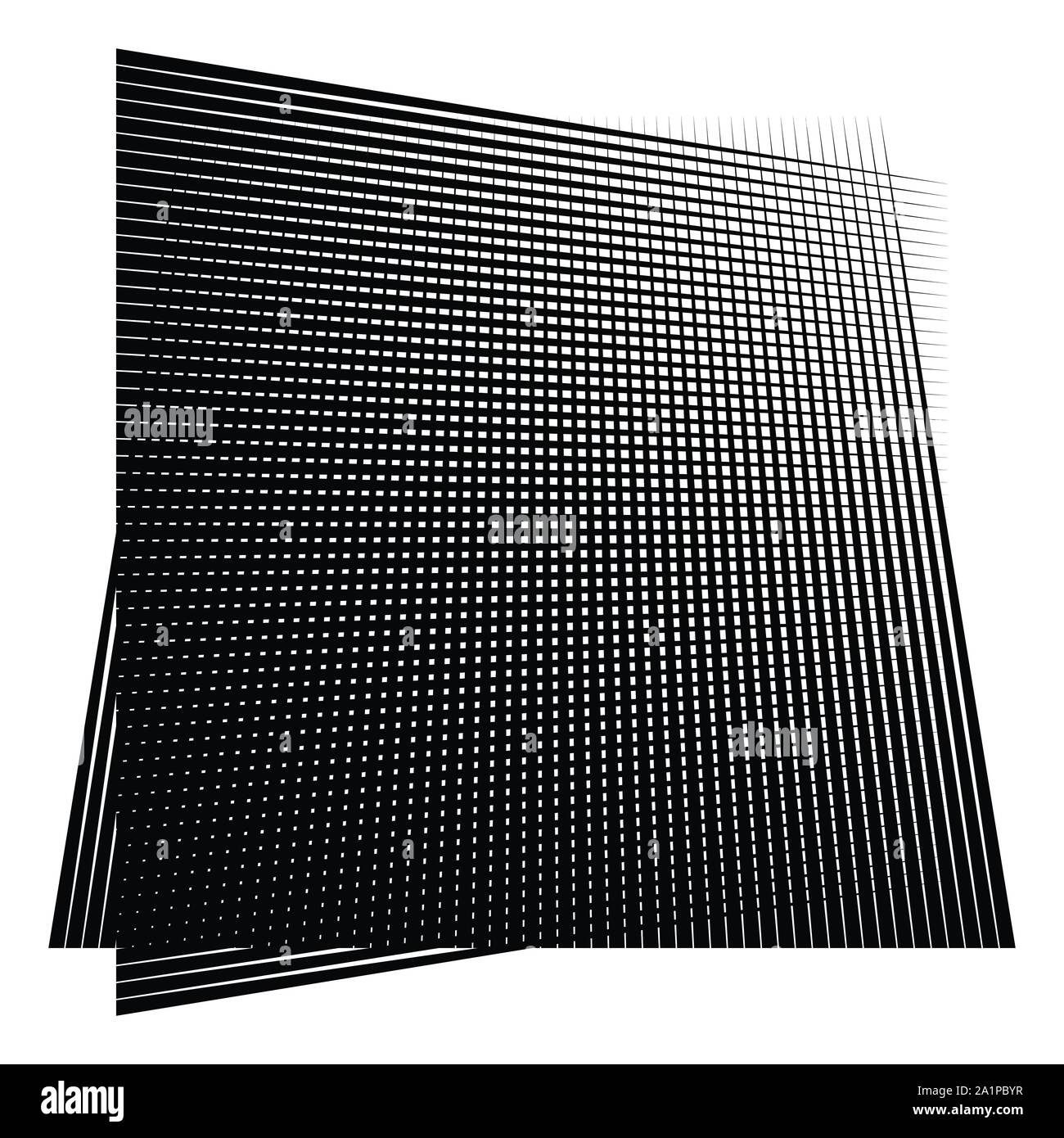 Grid, mesh element. cellular, reticular grate, lattice. array of bisect ...