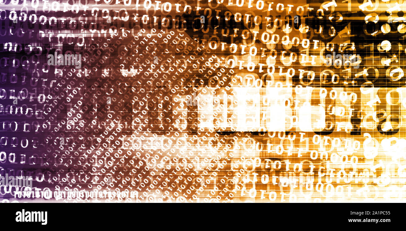 Digital Data Overload to the Computer System Stock Photo - Alamy