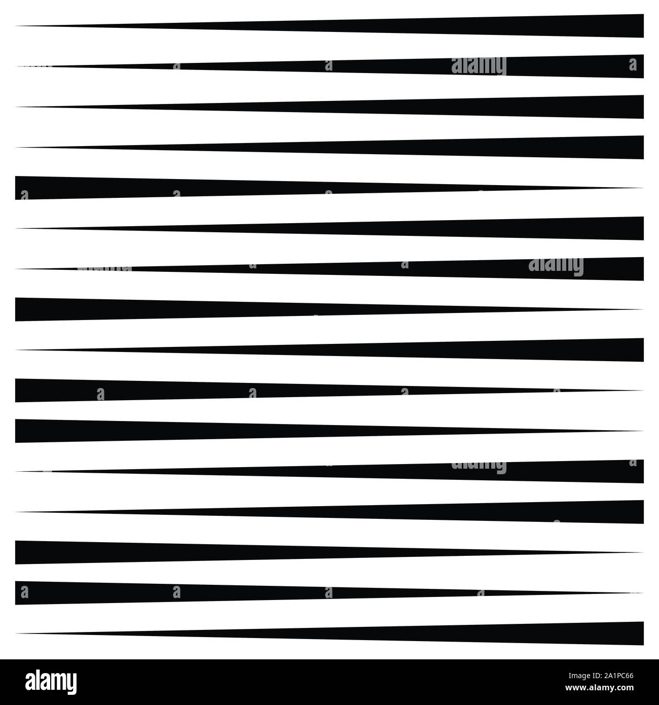 Random lines element. Random horizontal lines. Irregular straight ...