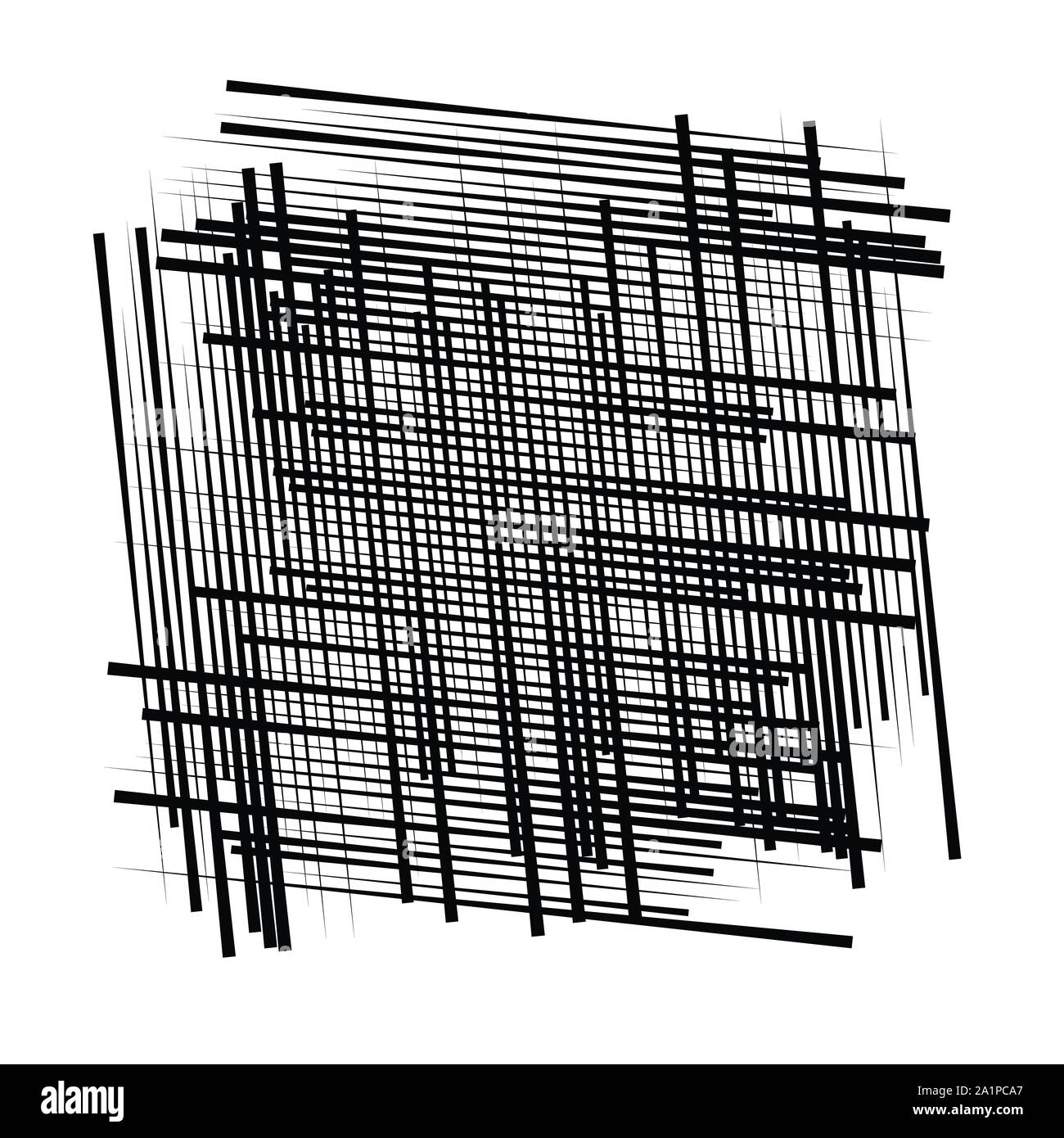 Random lines grid, mesh. Dynamic, irregular overlap, intersect lines ...