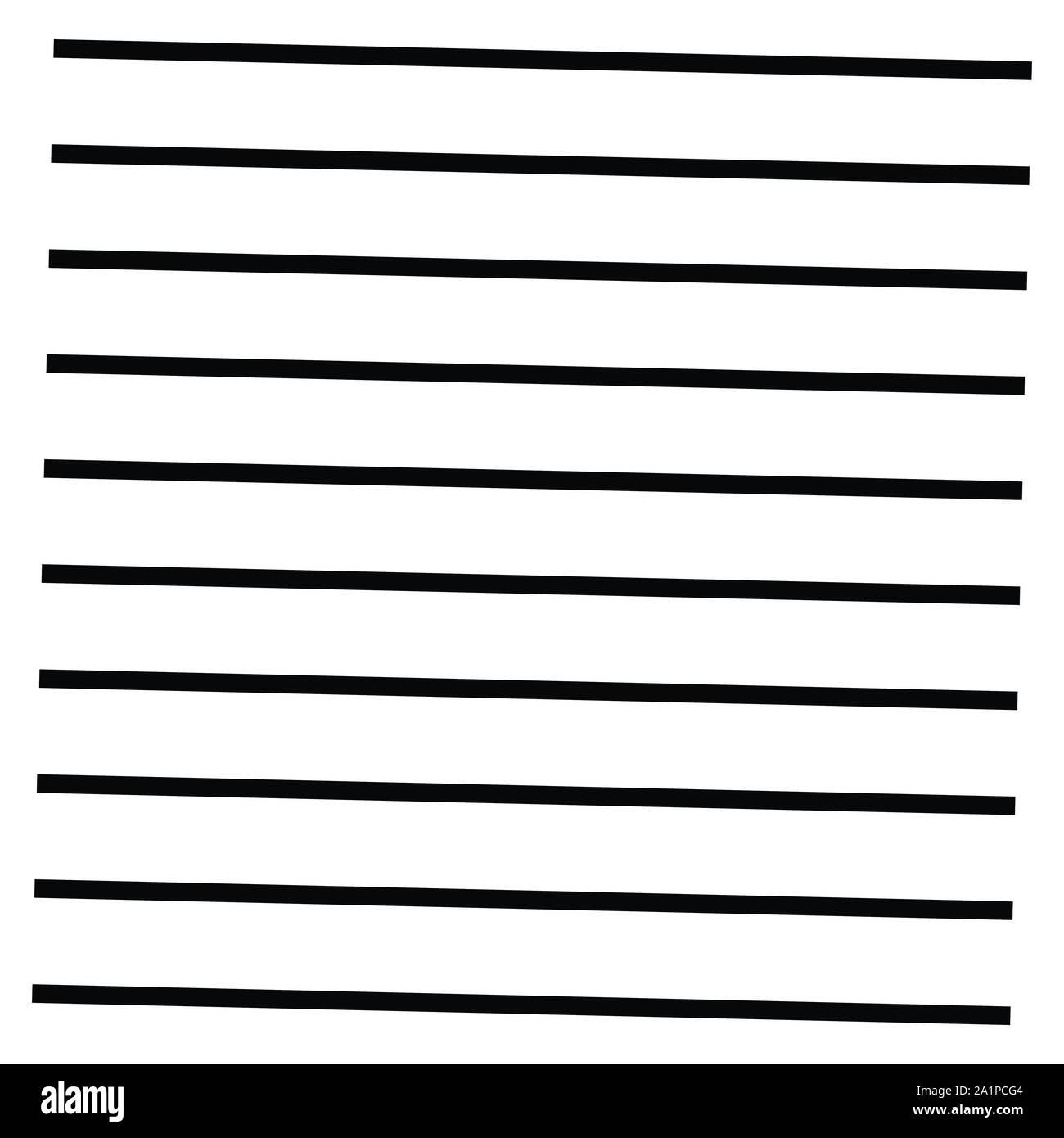 Horizontal lines geometric element. Straight parallel lines, stripes ...