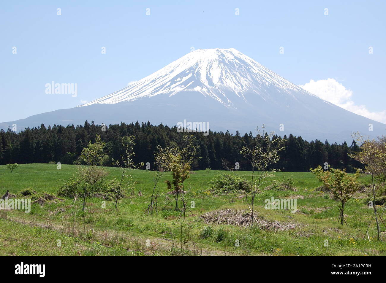 Mount Fuji Volcano in Japan Stock Photo - Alamy