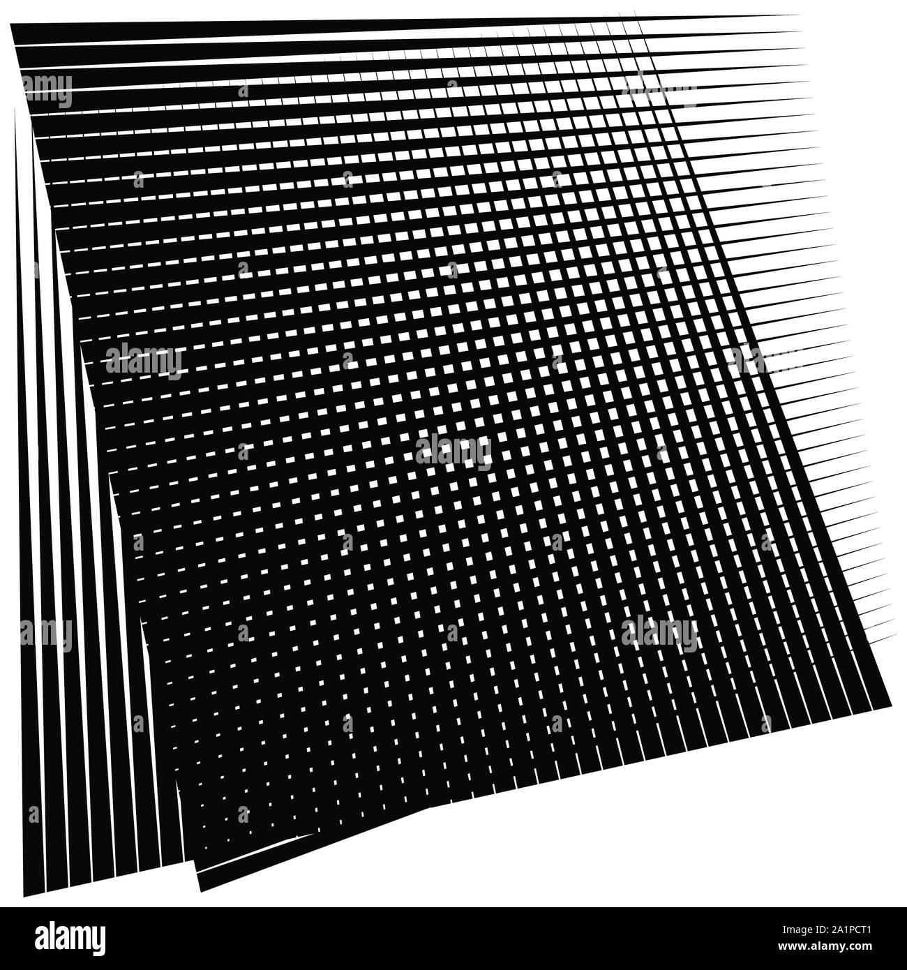 Grid, mesh element. cellular, reticular grate, lattice. array of bisect ...