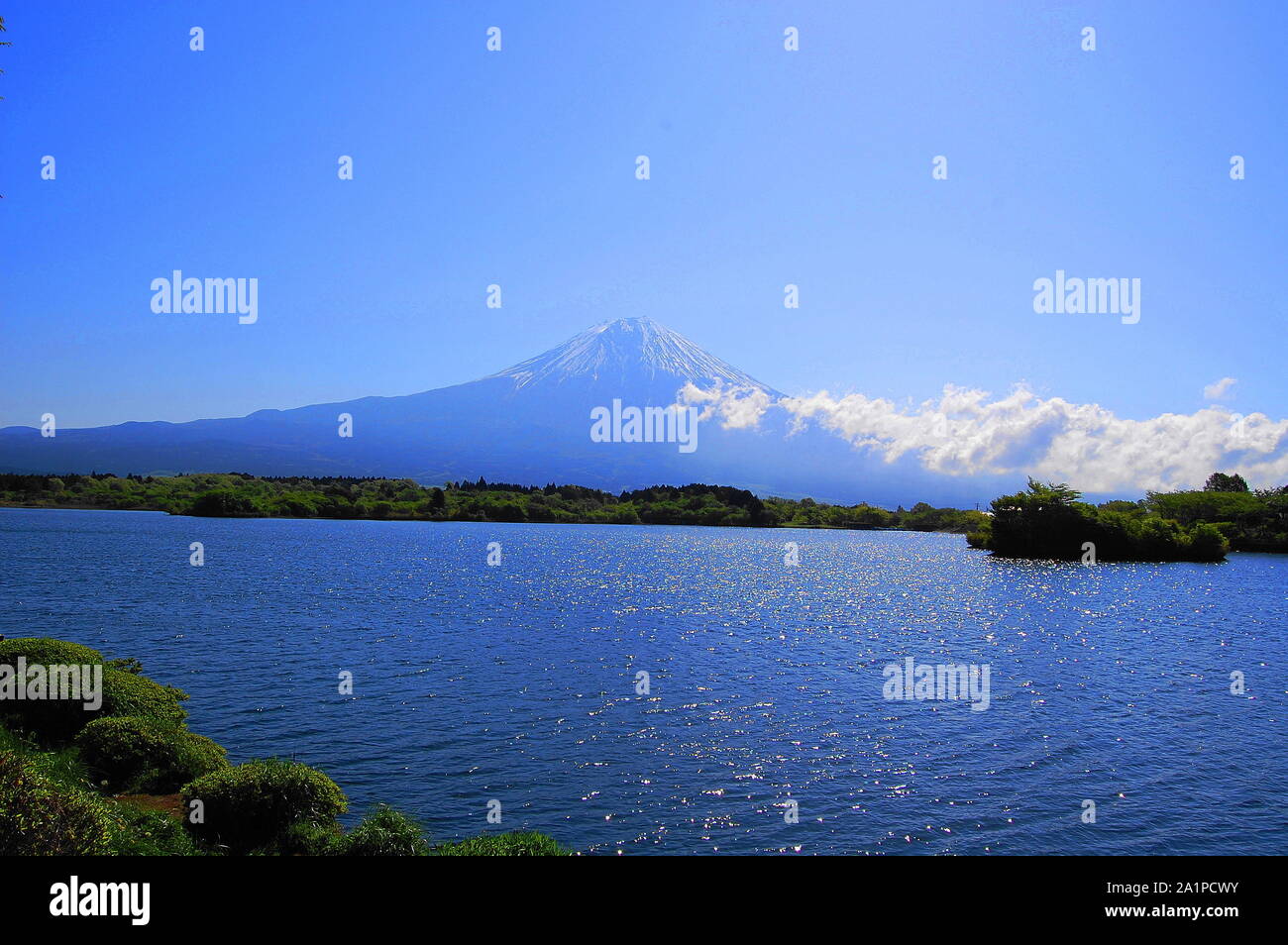 Mount Fuji Volcano in Japan Stock Photo - Alamy