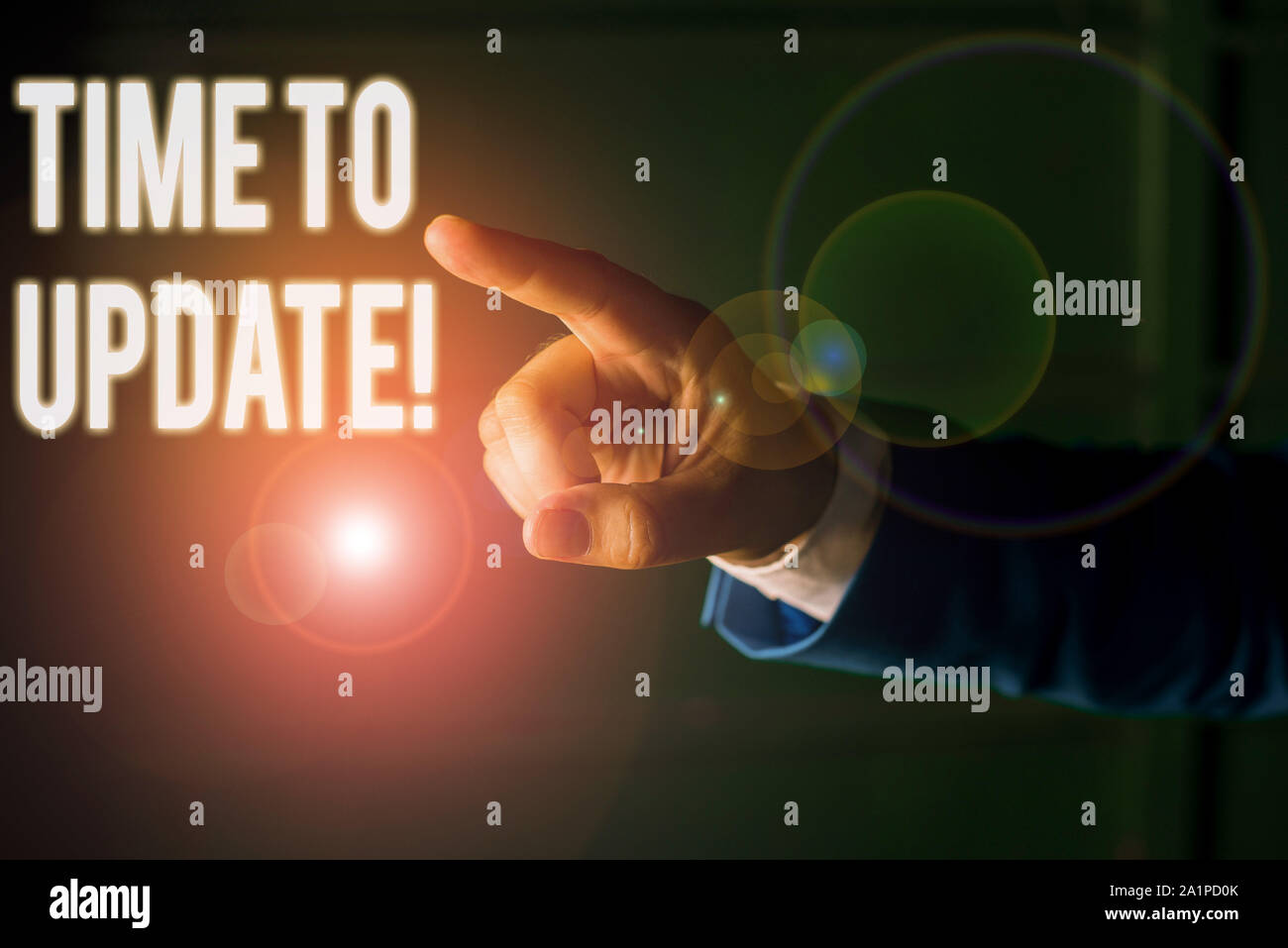 Word writing text Time To Update. Business photo showcasing this is ...
