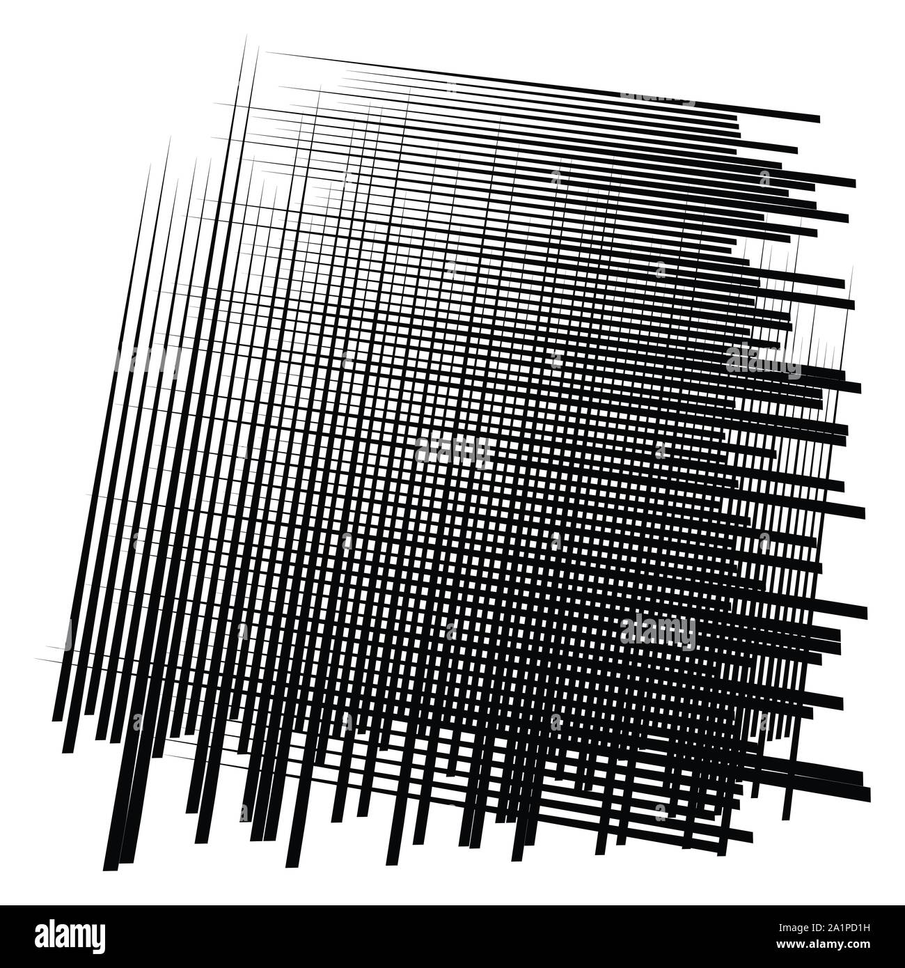 Random lines grid, mesh. Dynamic, irregular overlap, intersect lines ...