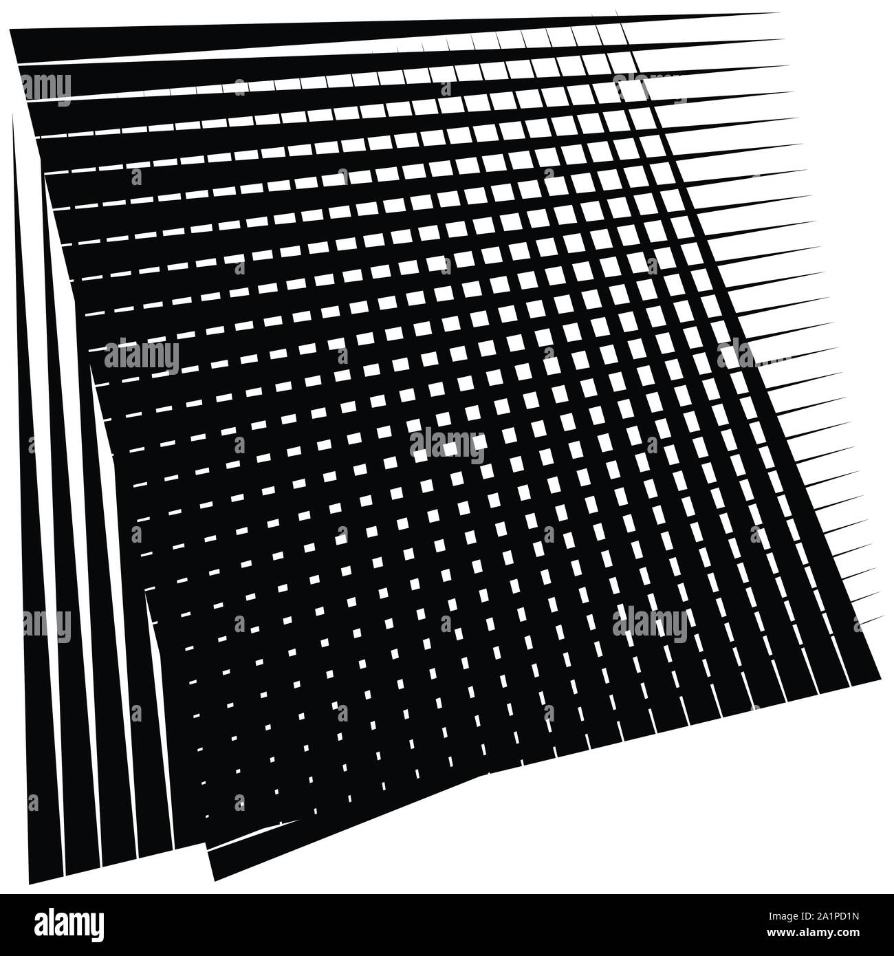 Grid, mesh element. cellular, reticular grate, lattice. array of bisect ...