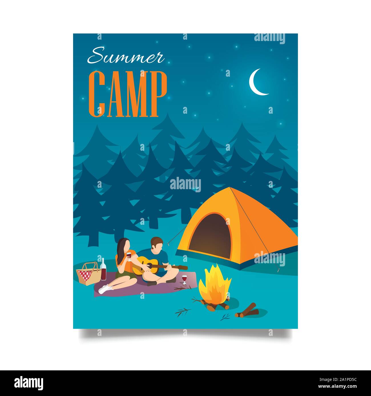 Summer Camp Vector