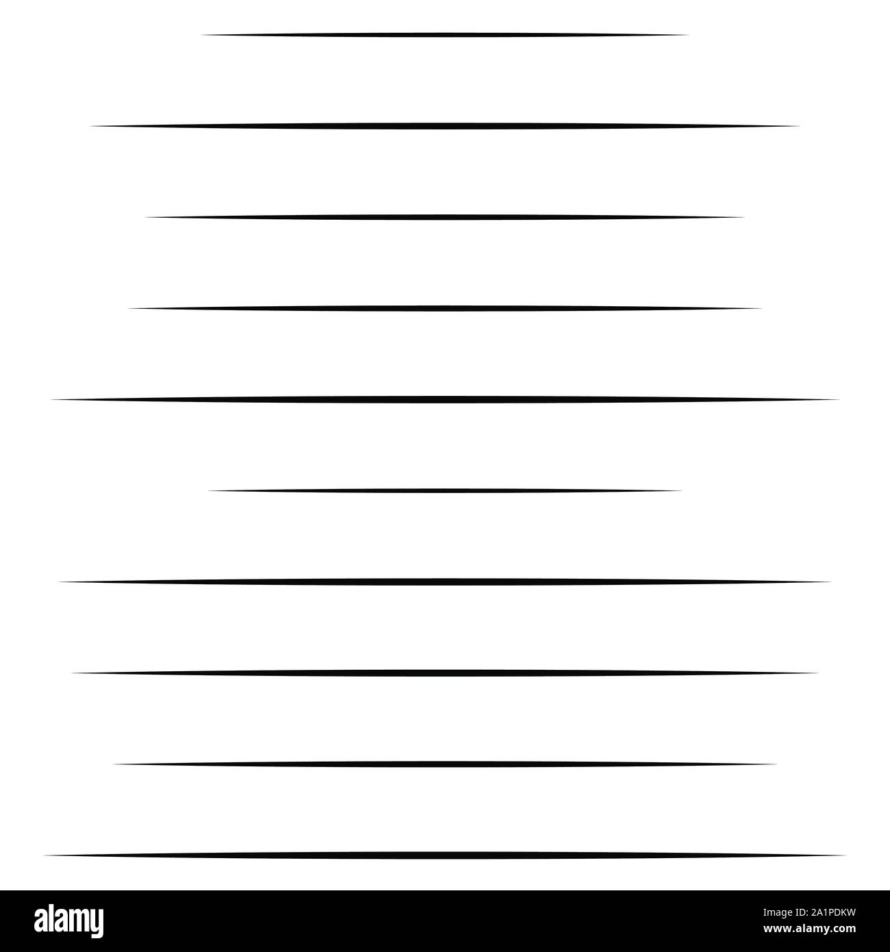 Random lines halftone element. Random horizontal lines. Irregular ...