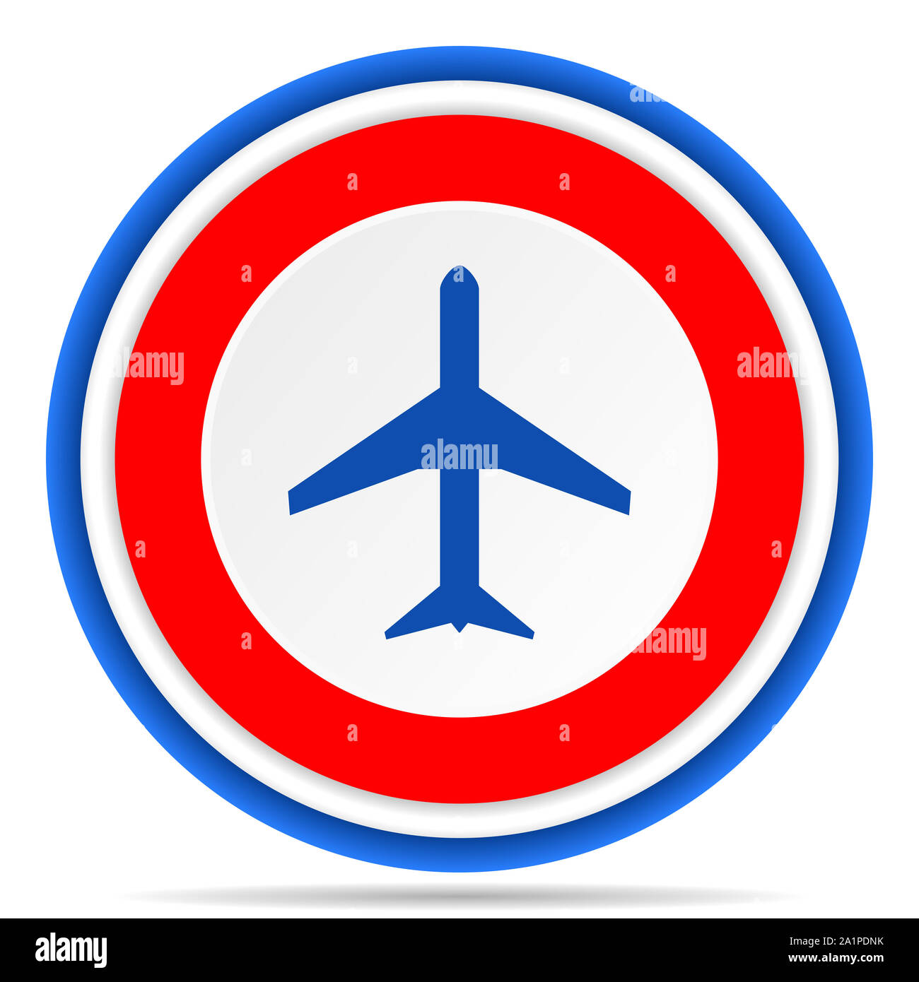 Red And Blue Airline Logos