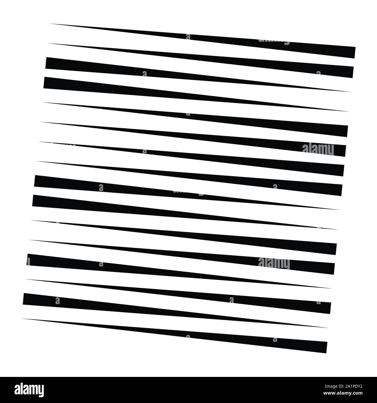 Random lines element. Random horizontal lines. Irregular straight ...