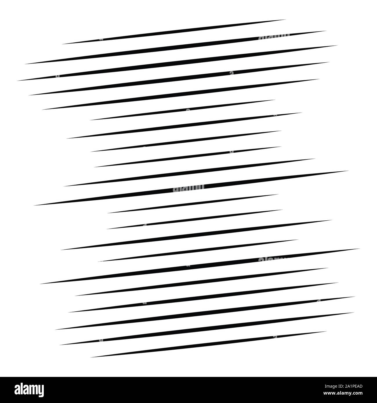 Random lines halftone element. Random horizontal lines. Irregular ...