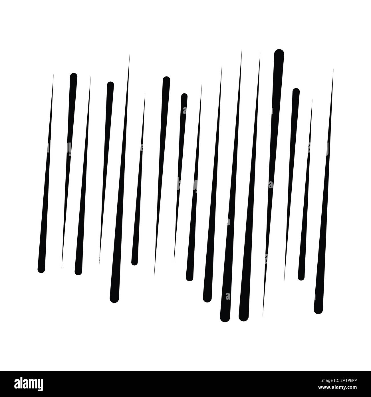 Random, dynamic lines pattern. Vertical, straight parallel lines ...