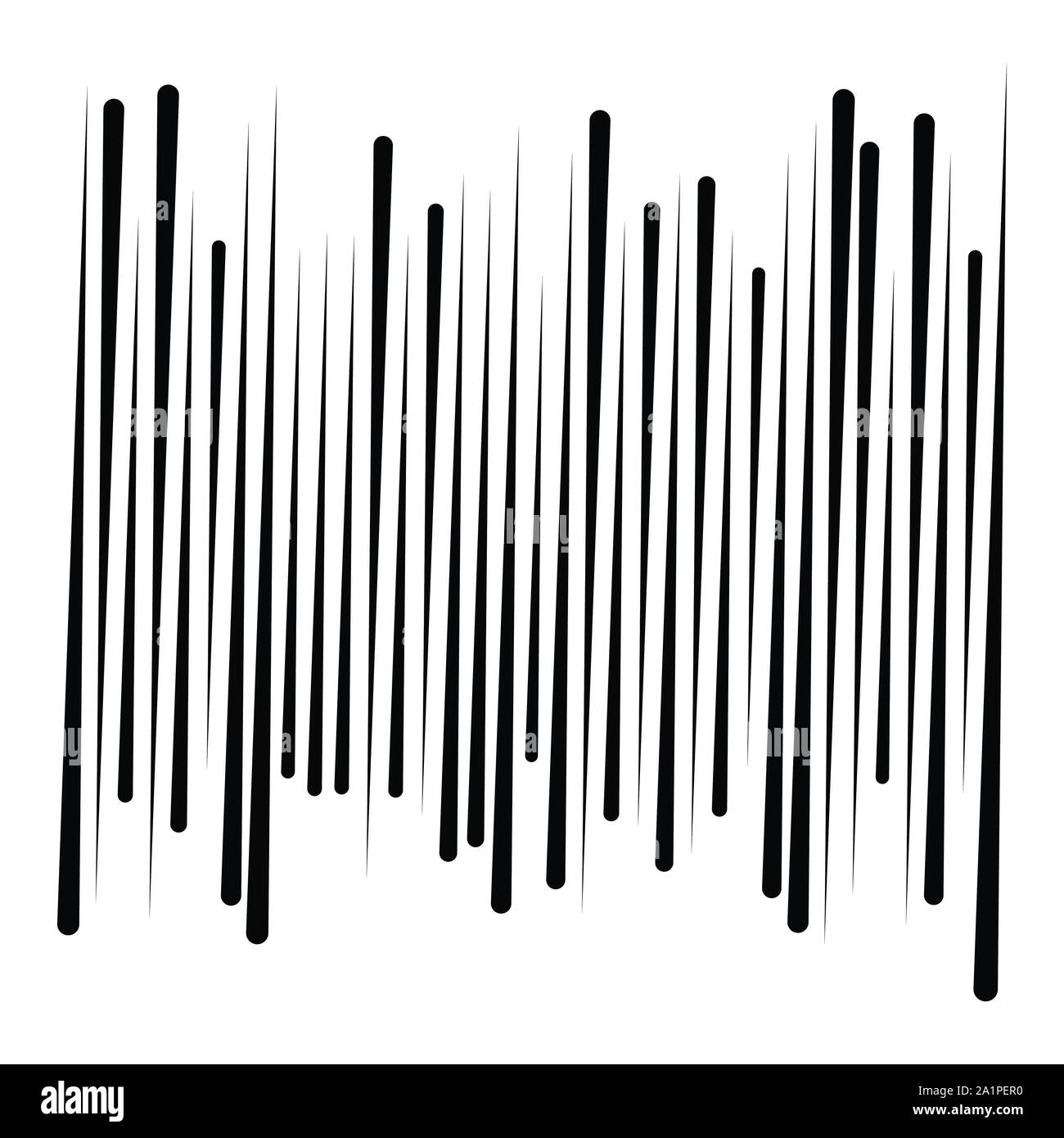 Random, dynamic lines pattern. Vertical, straight parallel lines ...