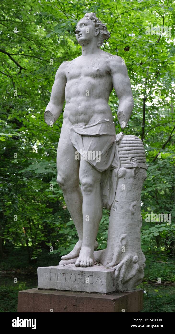 Statue of Rhetorica Stock Photo - Alamy