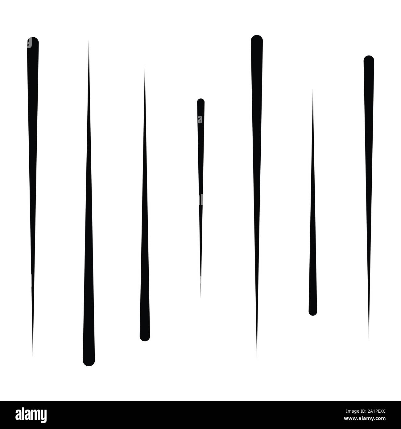 Random, dynamic lines pattern. Vertical, straight parallel lines ...
