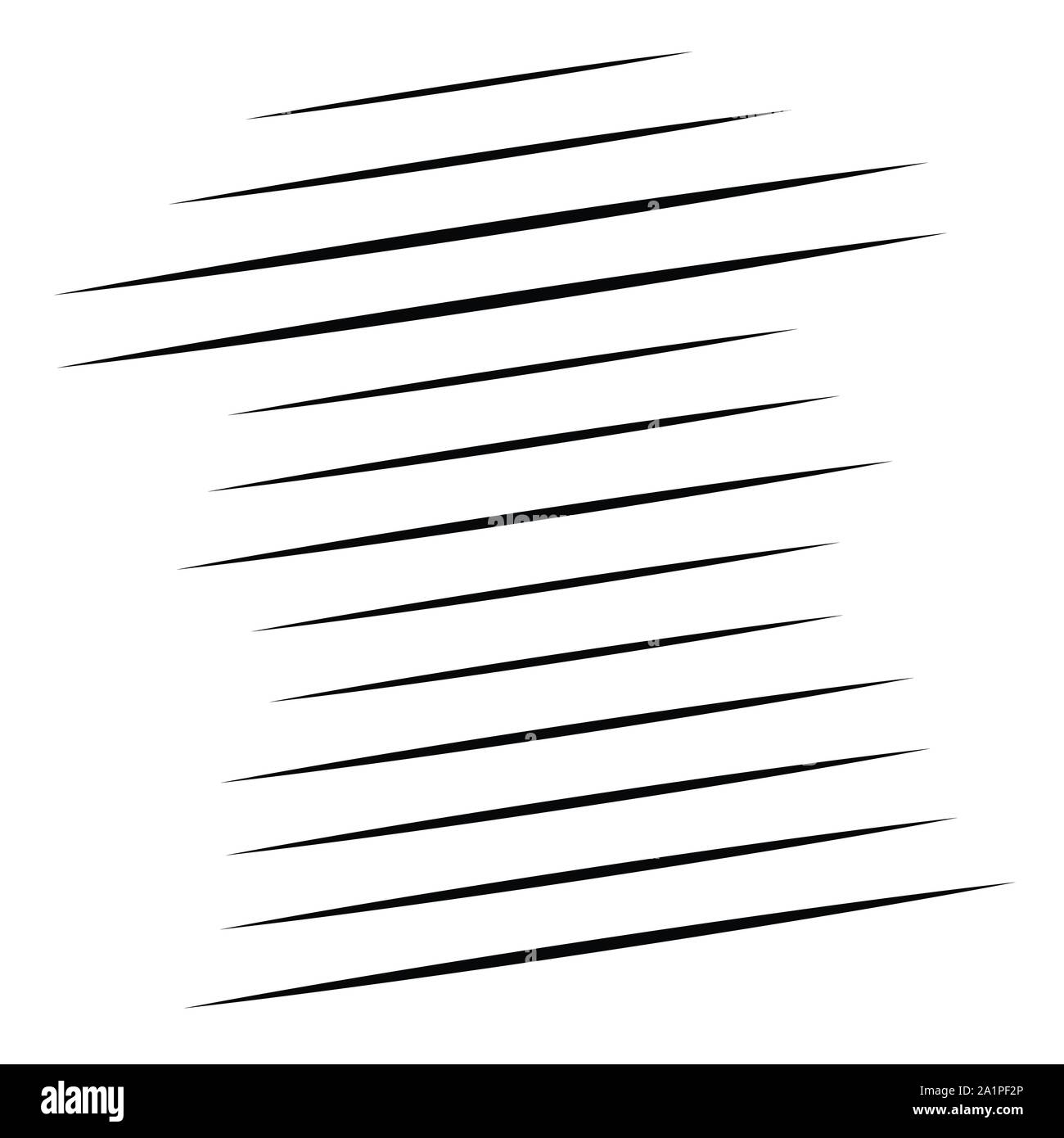 Random lines halftone element. Random horizontal lines. Irregular ...