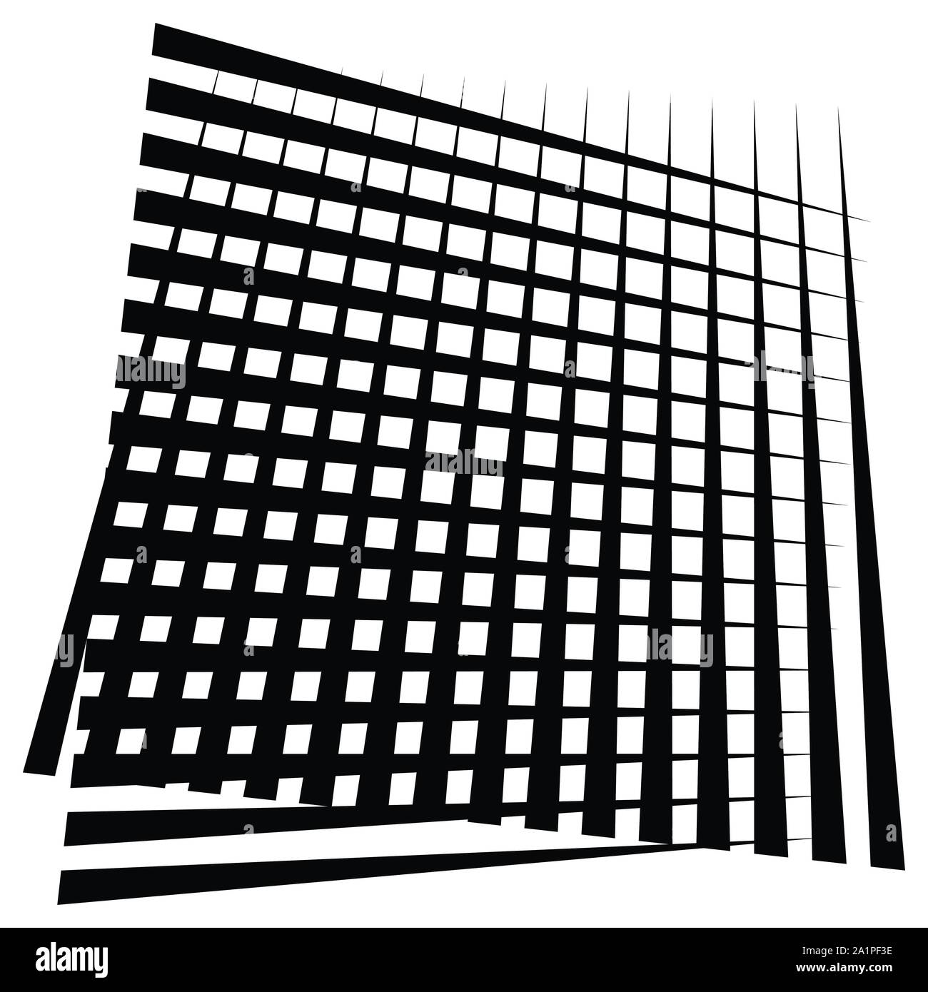 Grid, mesh element. cellular, reticular grate, lattice. array of bisect ...