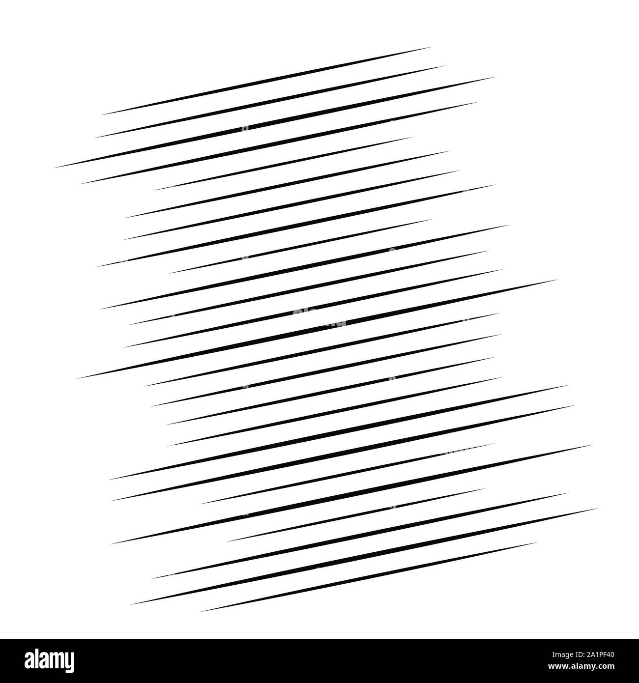 Random lines halftone element. Random horizontal lines. Irregular ...