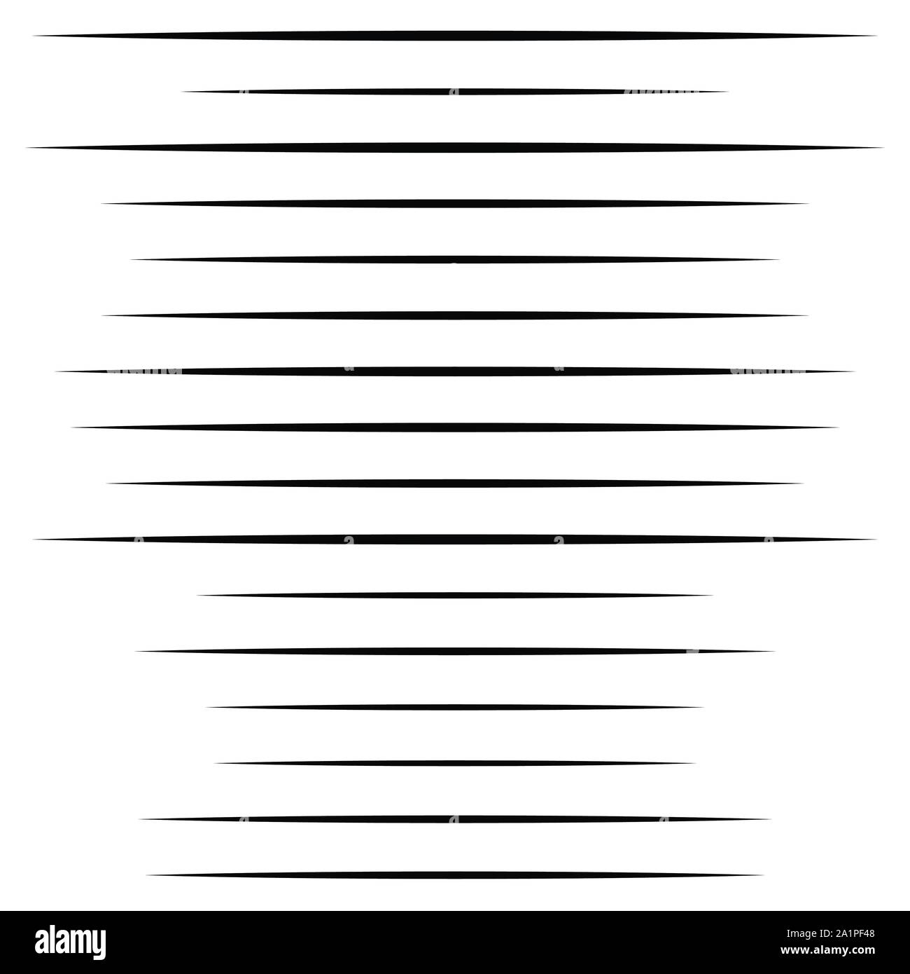 Random lines halftone element. Random horizontal lines. Irregular ...