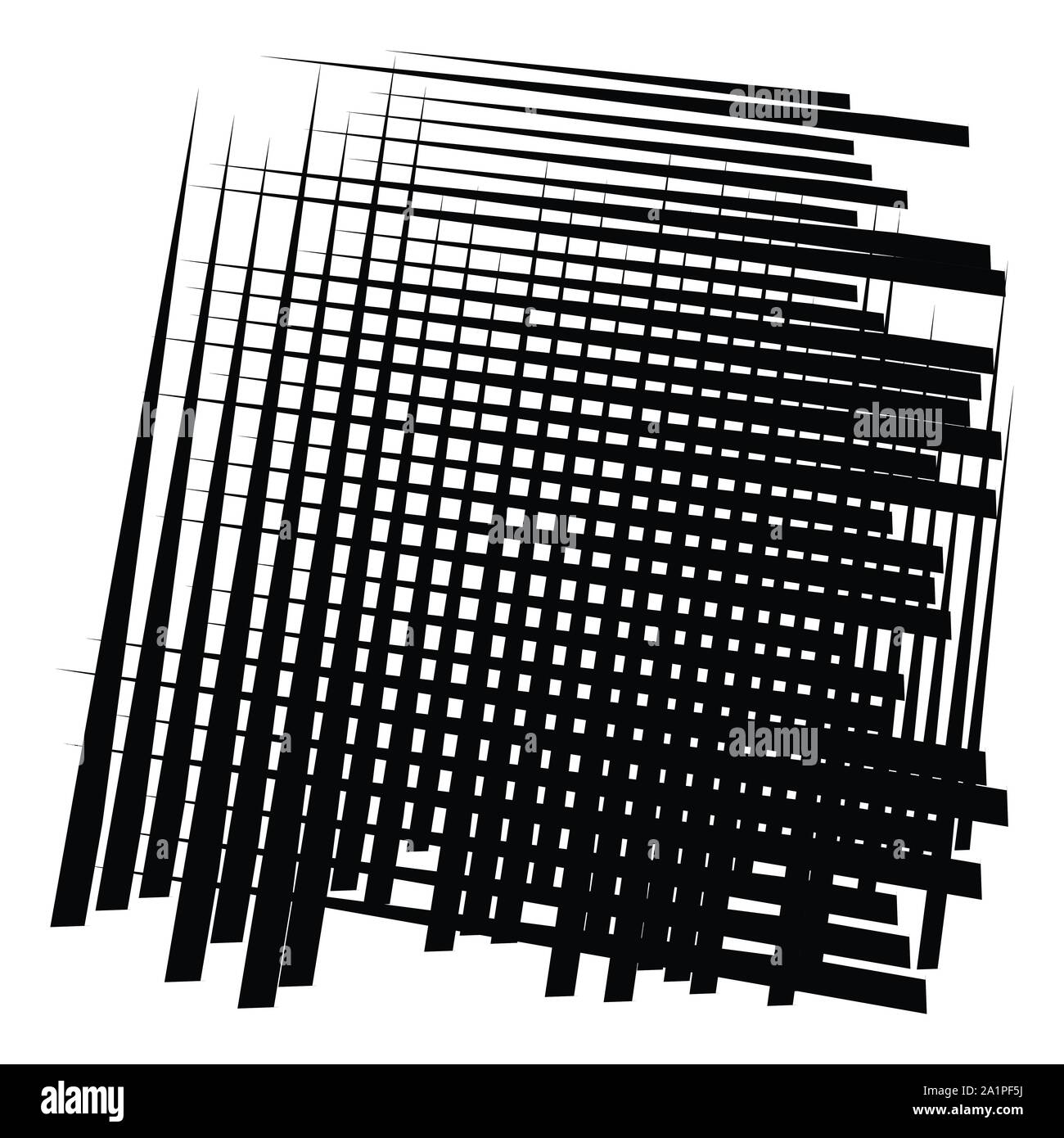 Random Lines Grid Mesh Dynamic Irregular Overlap Intersect Lines