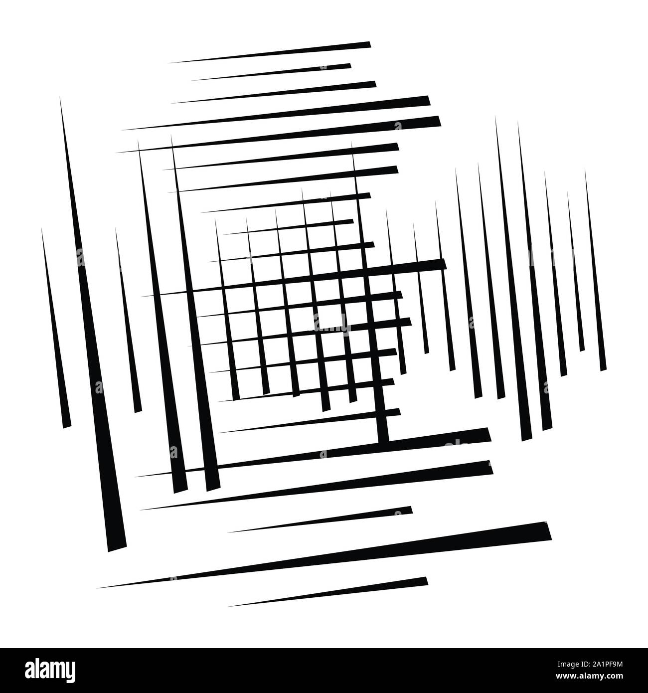 Random lines grid, mesh. Dynamic, irregular overlap, intersect lines ...