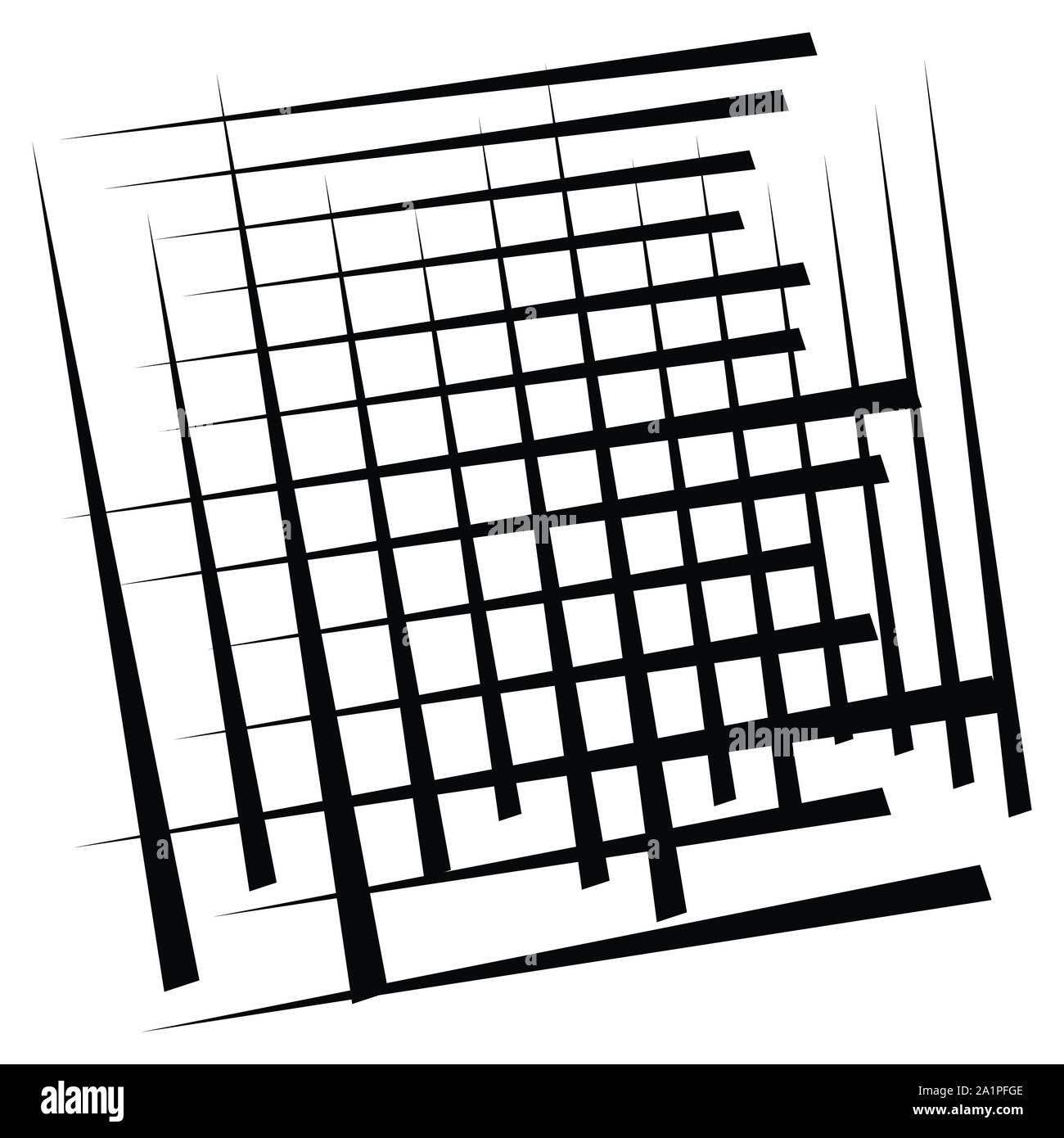 Random Lines Grid Mesh Dynamic Irregular Overlap Intersect Lines